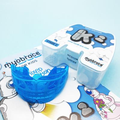 China Orthodontic Teeth Myobrace Dark Blue Braces K2 Alignment Trainer Teeth For Overbite Correction for sale