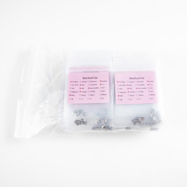 Quality Weldable Bondable Molar Buccal Tube MBT/Roth 0.022 For 1st 2nd Molars MIM for sale