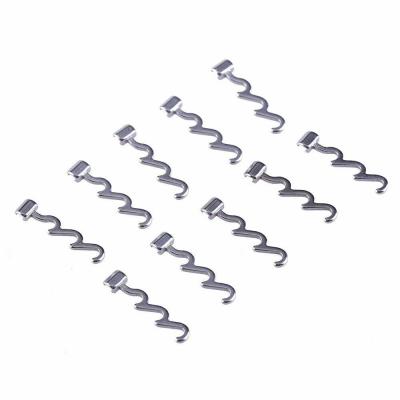 China Gancho Múltiplo Crimpable Esquerda Direita 7mm ((Comum) 4.5 5.3mm Ganchos Ortodônticos Aço Inoxidável 10 * 1 Pacote à venda