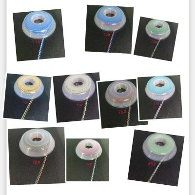 China Triple Color Power Chain 14 Colors Available Orthodontic Elastic Chain for Braces Dental for sale