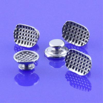 Китай Моноблок языковая кнопка 10 шт нержавеющей стали ортодонтическая скобка продается