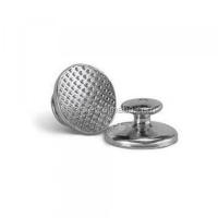 China Stainless Steel Bondable Lingual Buttons 10 pcs Round Rectangular for sale