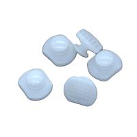 China Ceramic Lingual Buttons 10pcs Pack Round or Rectangular for sale