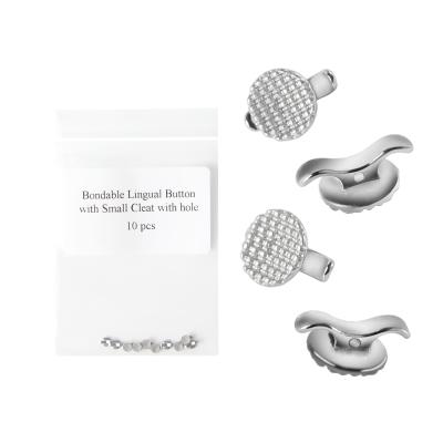 Китай Кнопка для лингвальной дуги из нержавеющей стали с маленьким выступом, 10 шт/уп продается