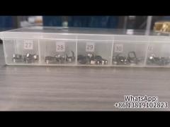 Roth MBT separatore ortodontico della fascia molare con guaina linguale n. 31-44