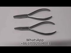 Pince orthodontique Delorasa en acier inoxydable, pinces dentaires pour plier, couper les fils et ajuster les brackets