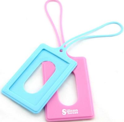 China silicone luggage tags for sale