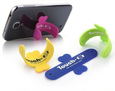China Promotional giftsTouch-u One Touch Silicone holder cellphone Holder stand for sale