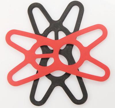 China Blue red black multicolour silicone bandage fashion bicycle strap bandages for sale