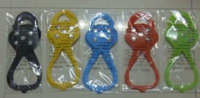 China Rubber durable safe outdoor snow anti-slip shoe cover ice grips,magic spike for sale