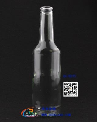 China 275ml clear beer glass bottle for sale