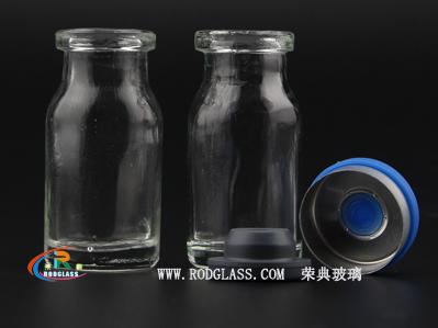 China 8ml Clear mouled injection glass vials for sale