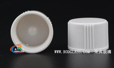 China 28mm white cone lined phenolic caps for sale