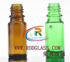 China 10ml amber reagent glass bottle for sale