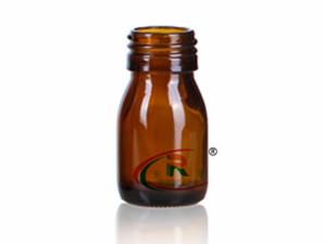 China 30ml amber glass bottle DIN28MM for pharmaceutical syrup for sale