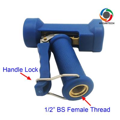 Cina Acqua calda industriale in ottone pistola lavastoviglie blu lavastoviglie in polimero in vendita