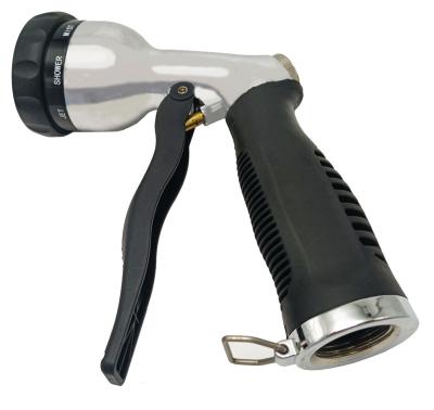 중국 8 모드 산수용 호스 노즐 Ｗ 전면 트리거 제어를 금속을 입히세요 판매용