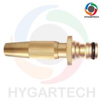China Brass Construction Systematic Quick Easy Connect Adjustable Water Spray Nozzle for sale