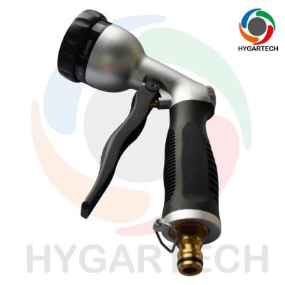China 280psi Metalen 8-model tuinslang spuitstuk onderdrukwasser met voorste trekkerbesturing Te koop