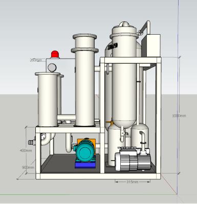 China Turbine oil cleaning system, emulsified turbine oil filtration machine, turbine oil purifier for sale