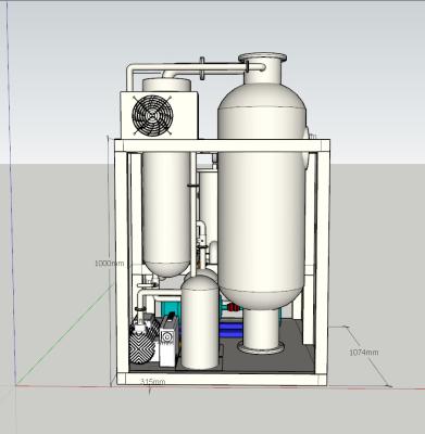China Multi Stage Emulsified Turbine Oil Purifier Oil Cleaning Water Removal System for sale