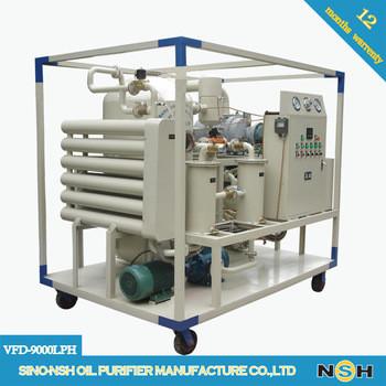 China CE Portable Vacuum Decolorizaation Transformer Oil Purifier Machine Remove Water And Impurities for sale