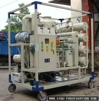 China High Vacuum Transformer Oil Purifier unit with Decompression Separation,Precise Filtration for sale