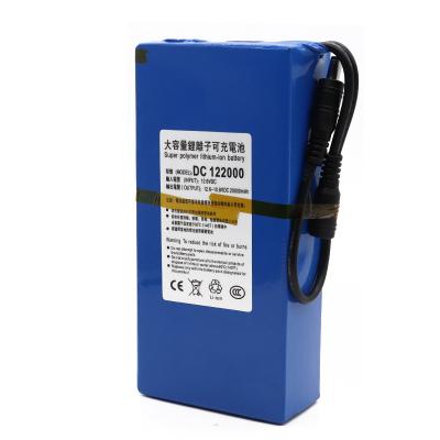 China High Capacity 18650 Battery Pack | 12 Volt 20Ah Li Polymer Battery Pack 18650 Lithium Ion Polymer Battery for Remote Sensors | Customizable Made in China for sale