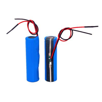 China Rechargeable 18650 Battery Pack | Samsung 3.7V 4.44Wh 1200mAh Li Ion Battery Pack for Wireless Alarm Systems | ROHS Compliant Made in China for sale