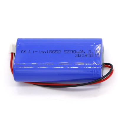 China Rechargeable 18650 Battery Pack | CC CV 5200mAh Li Ion 3.7 V Battery Pack for Cordless Vacuum Cleaners | MSDS Certified | China OEM Manufacturer for sale