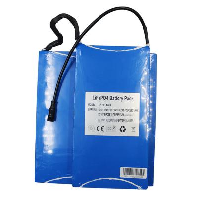 China Custom 42Ah 12.8V 18650 Battery Pack | LiFePO4 Lithium Iron Phosphate Battery Pack Product for Home Solar System,RV | Customizable China Factory Direct for sale