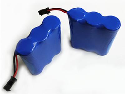 China Custom 3-Cell 18650 Lithium-ion Battery Packs | Pollution Free 1800mA 12 Volt Rechargeable Lithium Battery Packs for Solar Light | China Manufacturing for sale
