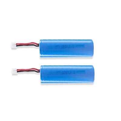 China Rechargeable 18650 Battery Pack | Custom 3.7V 2500mAh Battery Pack for Power Storage | UN38.3 Certified | Prototyping Service for sale