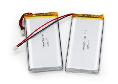 China High Performance 104595 3.7V 5000mAh  Rechargeabe Laptop Lipo Battery Cell for sale