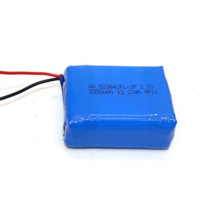 China 3.7V Lithium Polymer Battery | Custom 12.21Wh 3.7V 3300mAh Li Polymer Battery Pack for Speed Boats | CE China Manufacturer for sale
