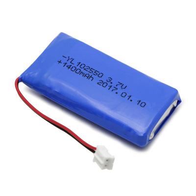 China Rechargeable Lithium Polymer Battery | 1400mAh 3.7V Lithium Polymer Rechargeable Battery for Small Security Cameras | IEC62133 China Manufacturer for sale