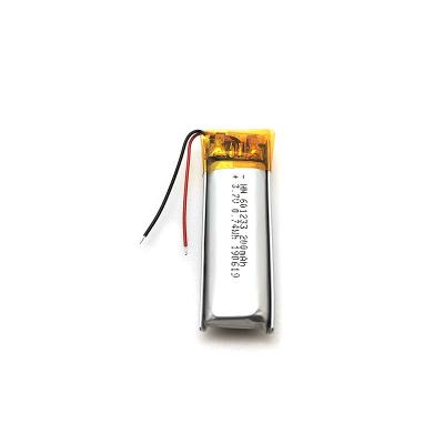 China 3.7V 200mAh LiPo Battery 0.74Wh Lithium Polymer Battery Built-in Protection Board for Bluetooth Earphone Case, RoHS Compliant Made in China for sale