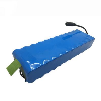 China Custom Sony 12V 20Ah Lithium Battery Pack, Blue PVC Heat Shrink Wrap with DC Female Charging Port & Pull Tab, RoHS Compliant Made in China for sale