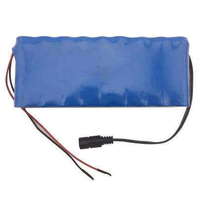 China Custom 12Ah 12V 18650 Rechargeable Lithium Ion Battery Pack with Snap Lock Plastic Connector for Handheld Massager | RoHS Compliant Made in China for sale
