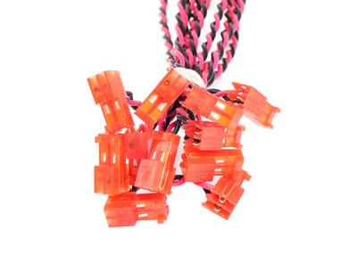 China MTA-100 TE/AMP 3-643813-2  2.54mm IDC Connector Custom Cable Assembly for sale