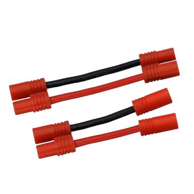 China Mass Production Wire Harness | Custom 30A Rated 3.5mm Gold-Plated Banana Plug Extension Cable Assembly for Quadcopter Aerial UAV | Annual Contract Wire Manufacturer for sale