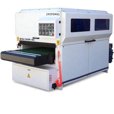 China 20m/Min Door Cabinet Wood Polishing Machine Brushing Polish Sander Machine for sale