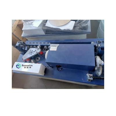 China 220v Automatic Edge Banding Machine End Cutting Buffing Pvc Edging Machine for sale