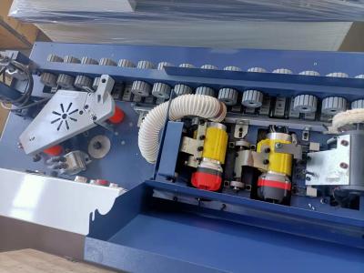 China 220v Automatic Edge Banding Machine End Cutting Buffing Pvc Edging Machine for sale