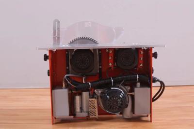 China Panel Cutting Table Saw High Precision 120mm X 95mm Sliding Table Wood Saw for sale