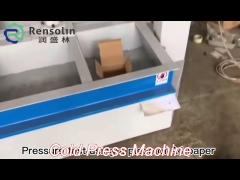 Máquina de prensagem a frio de madeira contraplacada laminada 50T 100T para móveis Máquina de prensagem de madeira para portas de madeira
