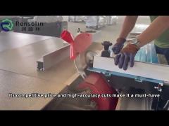 r45 sliding table precision panel saw wood panel melamine mdf board cutting