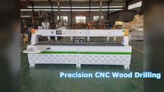 Wood Cabinet Laser Hole Drilling CNC Machine