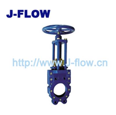 China Knife Gate Vavle (KV100R) Ductile Iron Body PN16 Butterfly Valve Flange Type Expansion Butterfly Valve Factory Price for sale