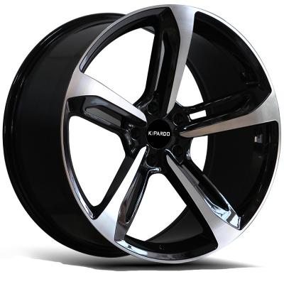 中国 OEM 18のインチ5X120 5x112の黒の鍛造材の鋳造合金の車輪 販売のため